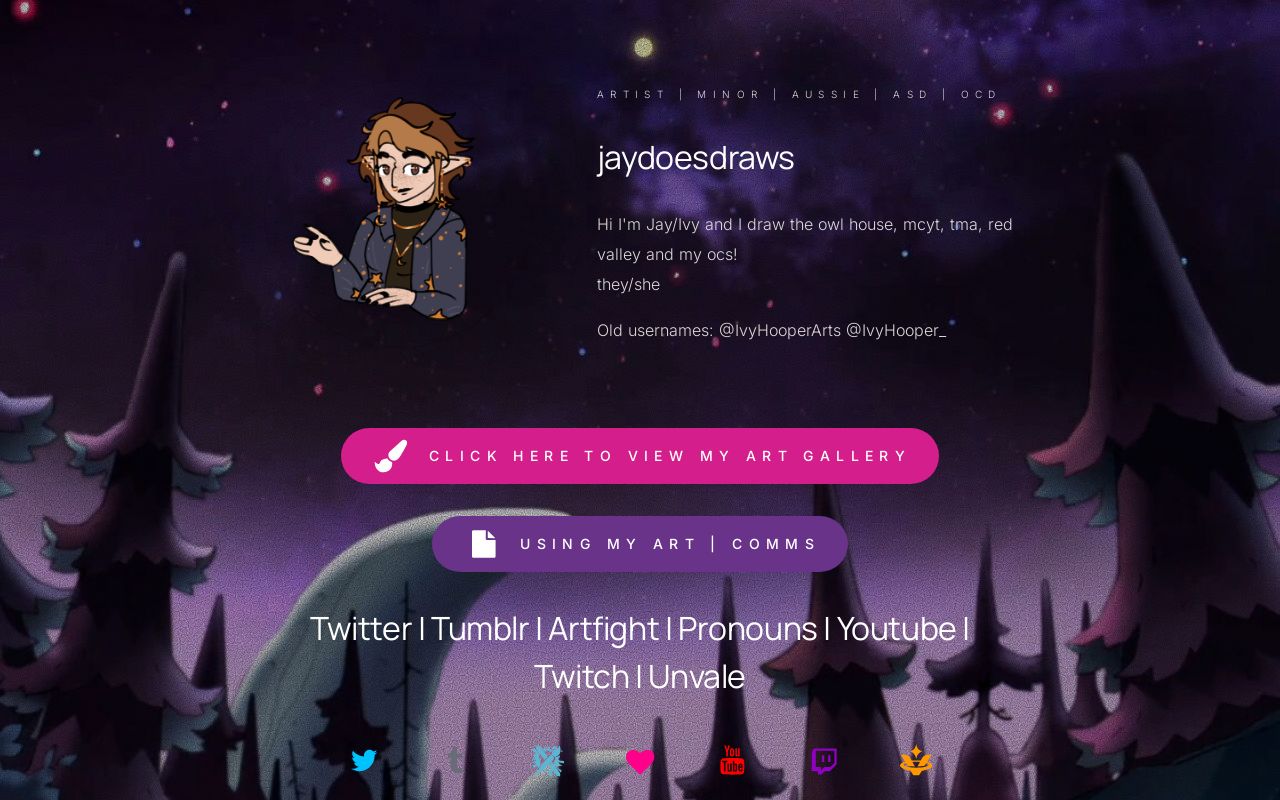 jaydoesdraws Carrd